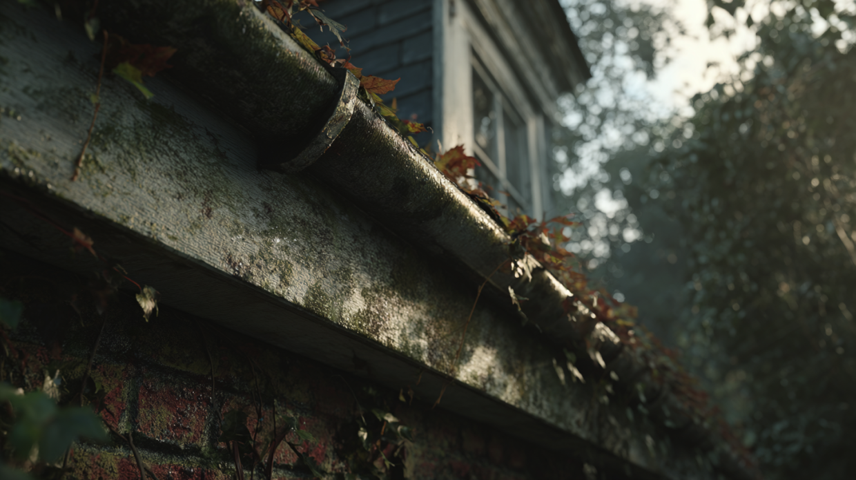 Spot Gutter Damage From the Ground | Dover Roofing LLC
